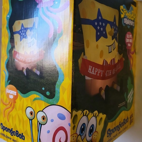 Gemmy | Holiday | 22 Gemmy Spongebob July 4th Patriotic Airblown ...